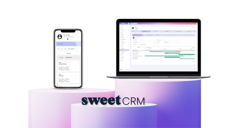 Sweet CRM - Ett CRM för dig inom sälj, service och marknad